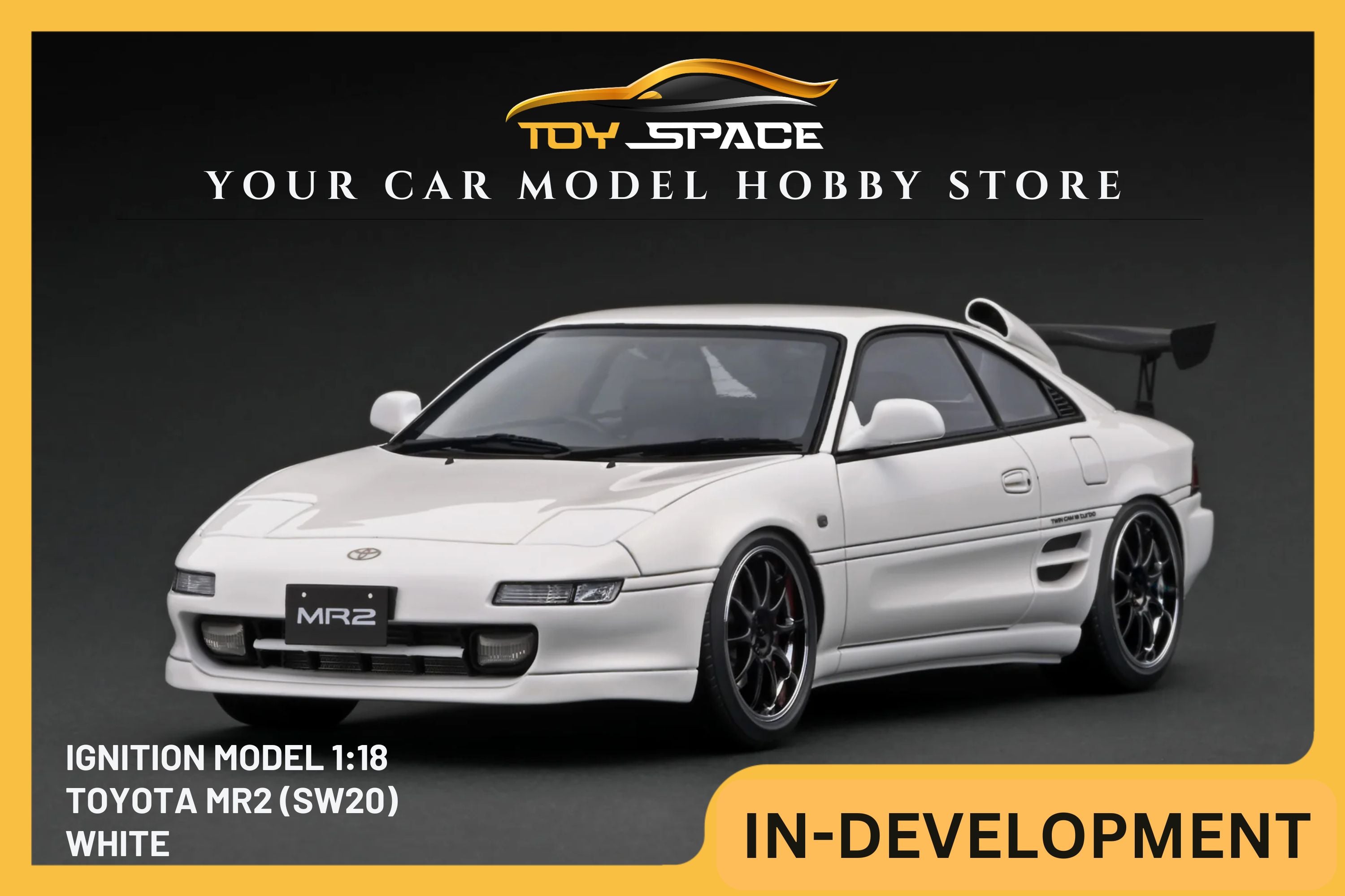 [IGNITION MODEL] 1/18 Toyota MR2 (SW20) White [IG3336]